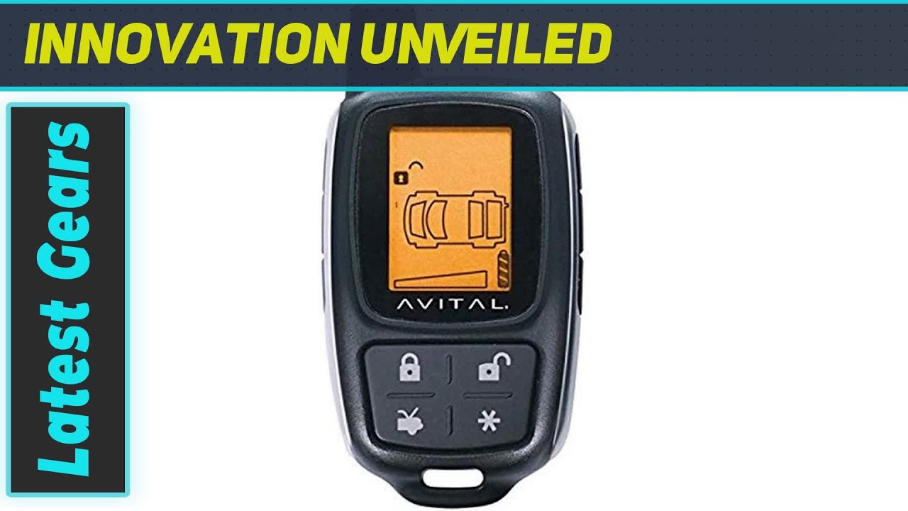 Avital 7345L LCD 2-Way 4-Button Remote: Unlocking Convenience at Your ...