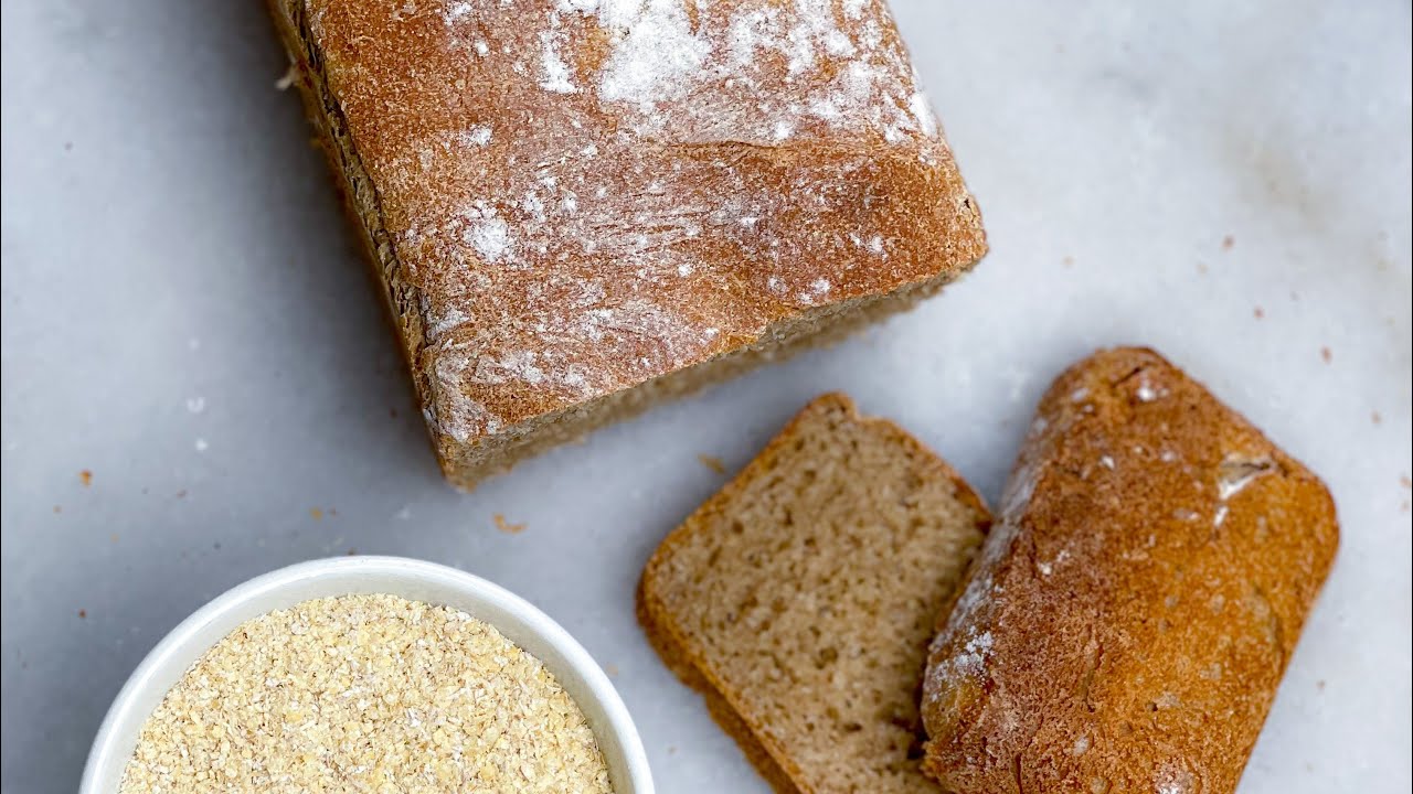 Sourdough Wheat Germ Raw bread - YouTube
