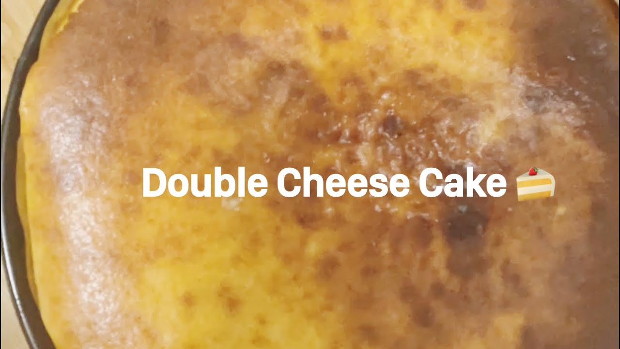Double Cheese Cake - YouTube