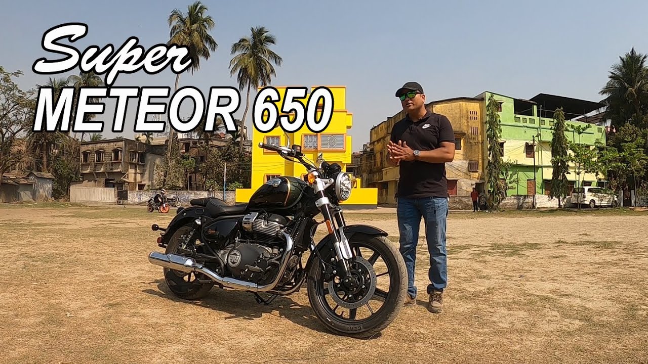 Royal Enfield Super Meteor 650 Riding Impressions | Positives ...