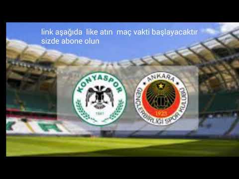 Konyaspor genclerbirligi mac linki full hd 4k şifresiz  link maç  izle sport toto super lig maclari