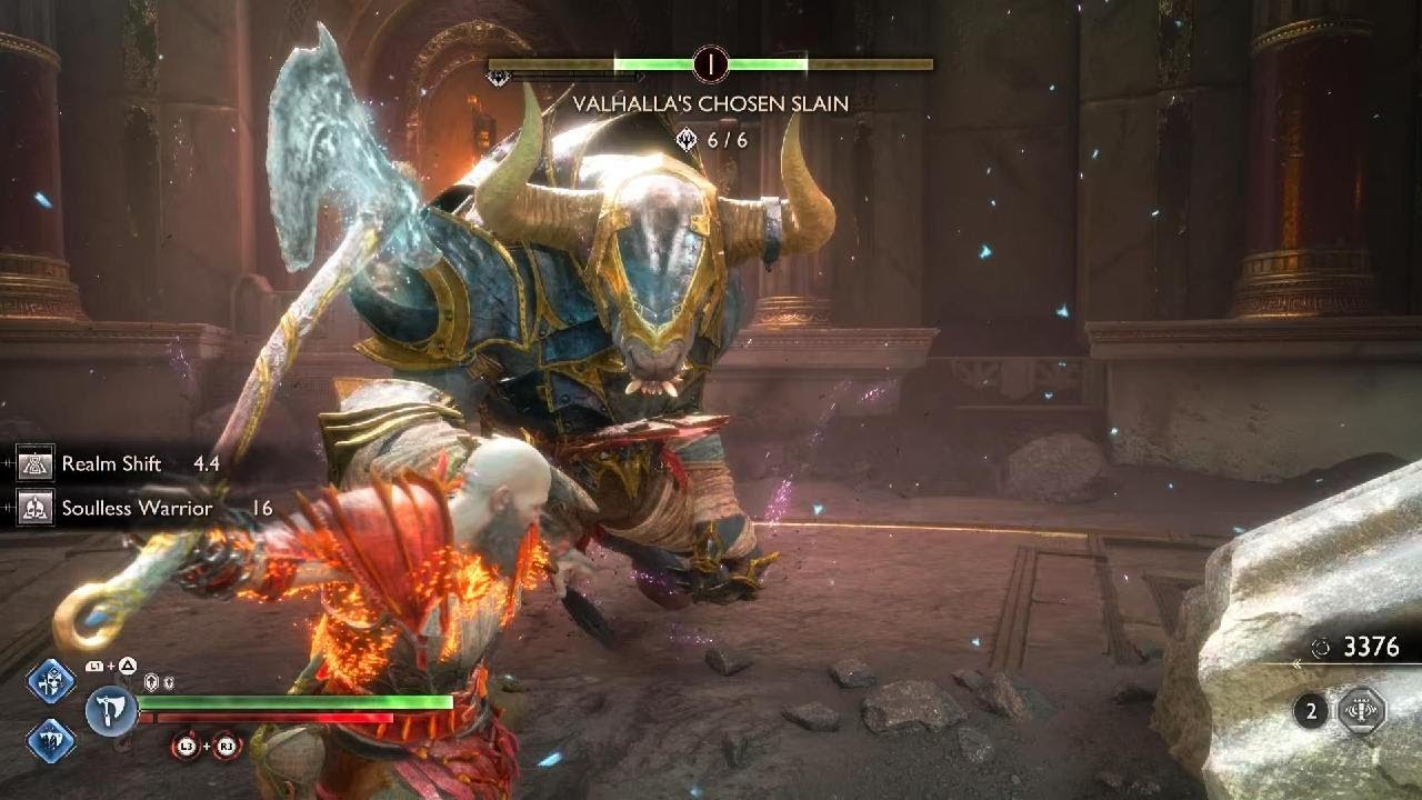God of War Ragnarok Valhalla How to Handle a Minotaur - YouTube