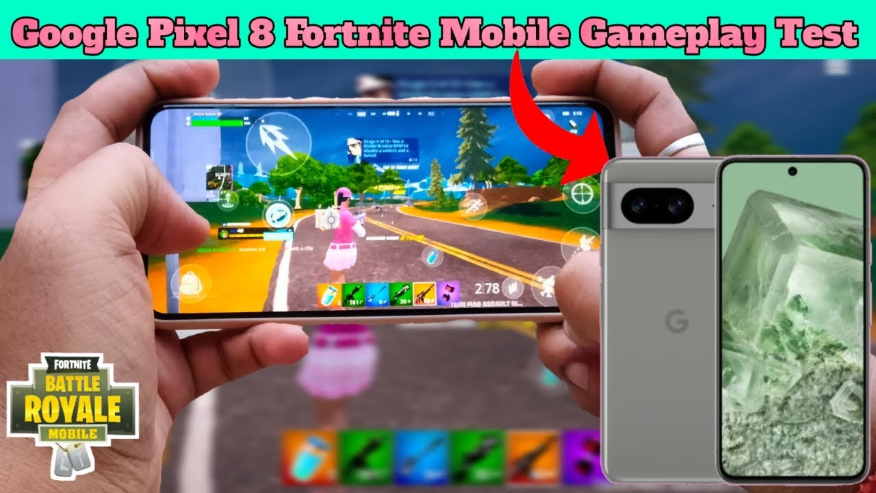 google pixel 8 fortnite mobile gameplay test|google pixel 8 fortnite ...