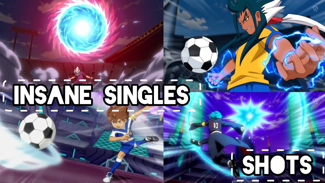 Inazuma eleven Top 11 Shoot hissatsu techniques| All series - YouTube