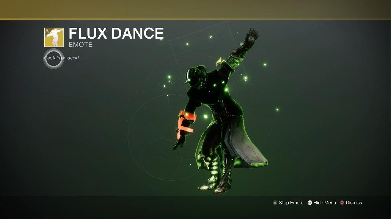 Showcasing The Mass Effect Flux Dance In Destiny 2 - YouTube