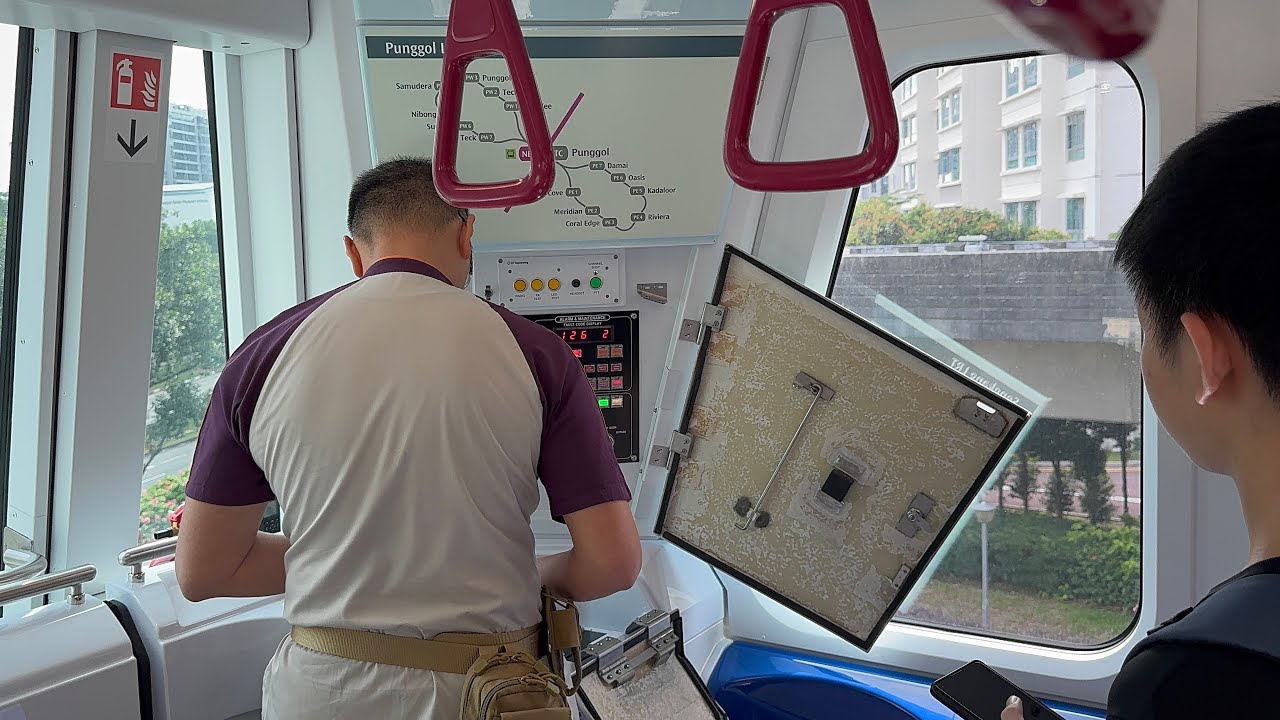 [Debut: Manual Ops + E Brake]SBS Transit C810D Set 58 Punggol to Sumang ...