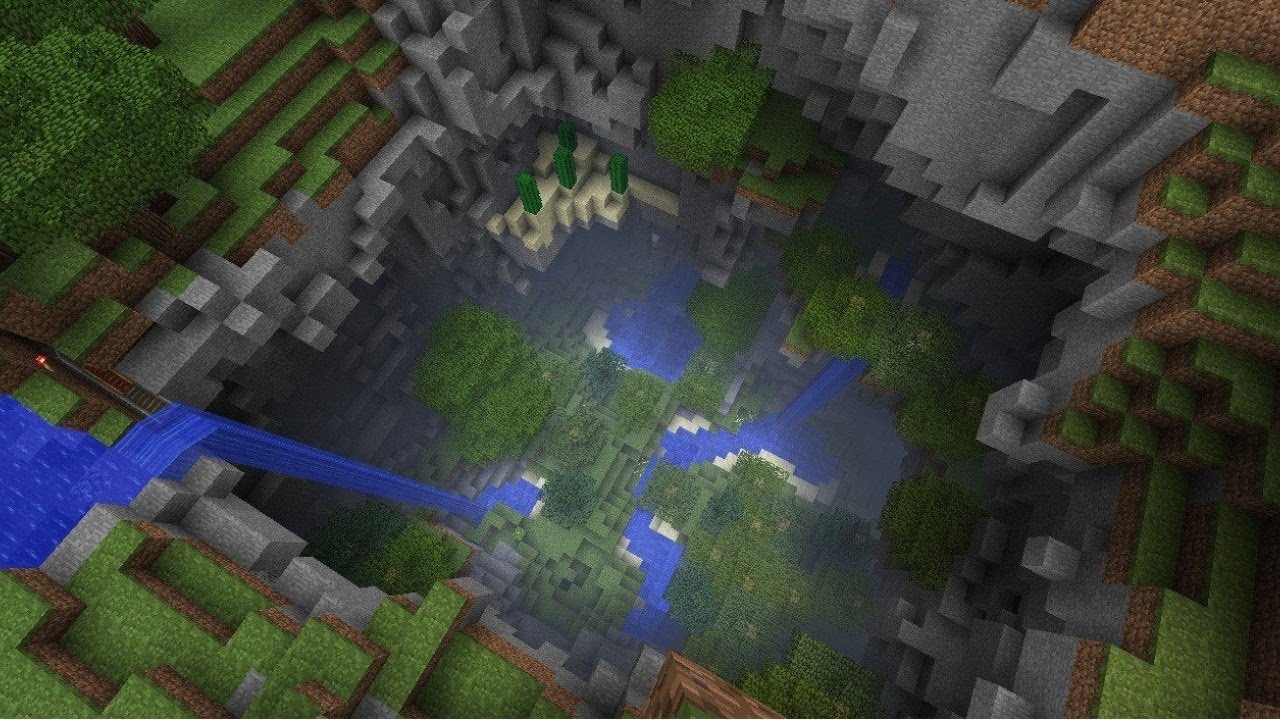 Digging a hole in Minecraft beta, while i should be learning for school ...