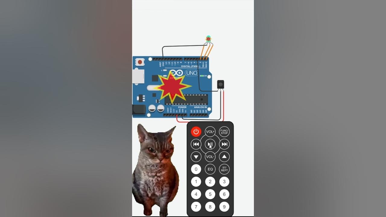 Blow Up Your Arduino with 1 Button 💥 #arduino #electronics #diy #coding #arduinoproject - YouTube