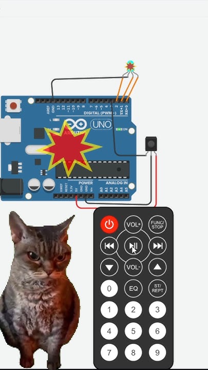 Blow Up Your Arduino with 1 Button 💥 #arduino #electronics #diy #coding #arduinoproject - YouTube