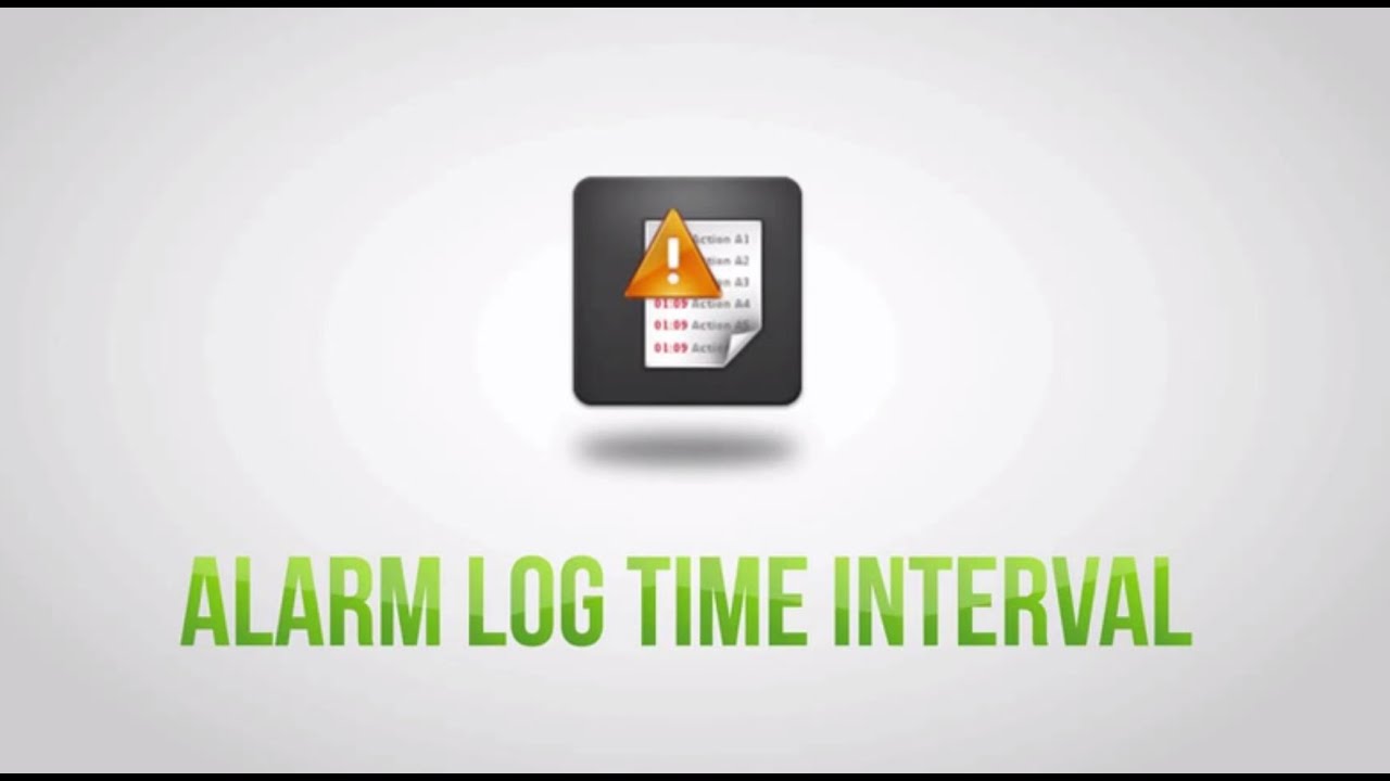 Setting the log time interval - YouTube