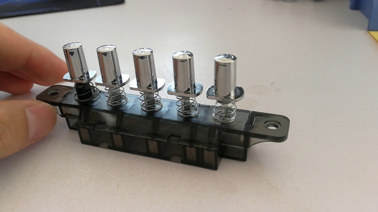 3 speed button switch - YouTube