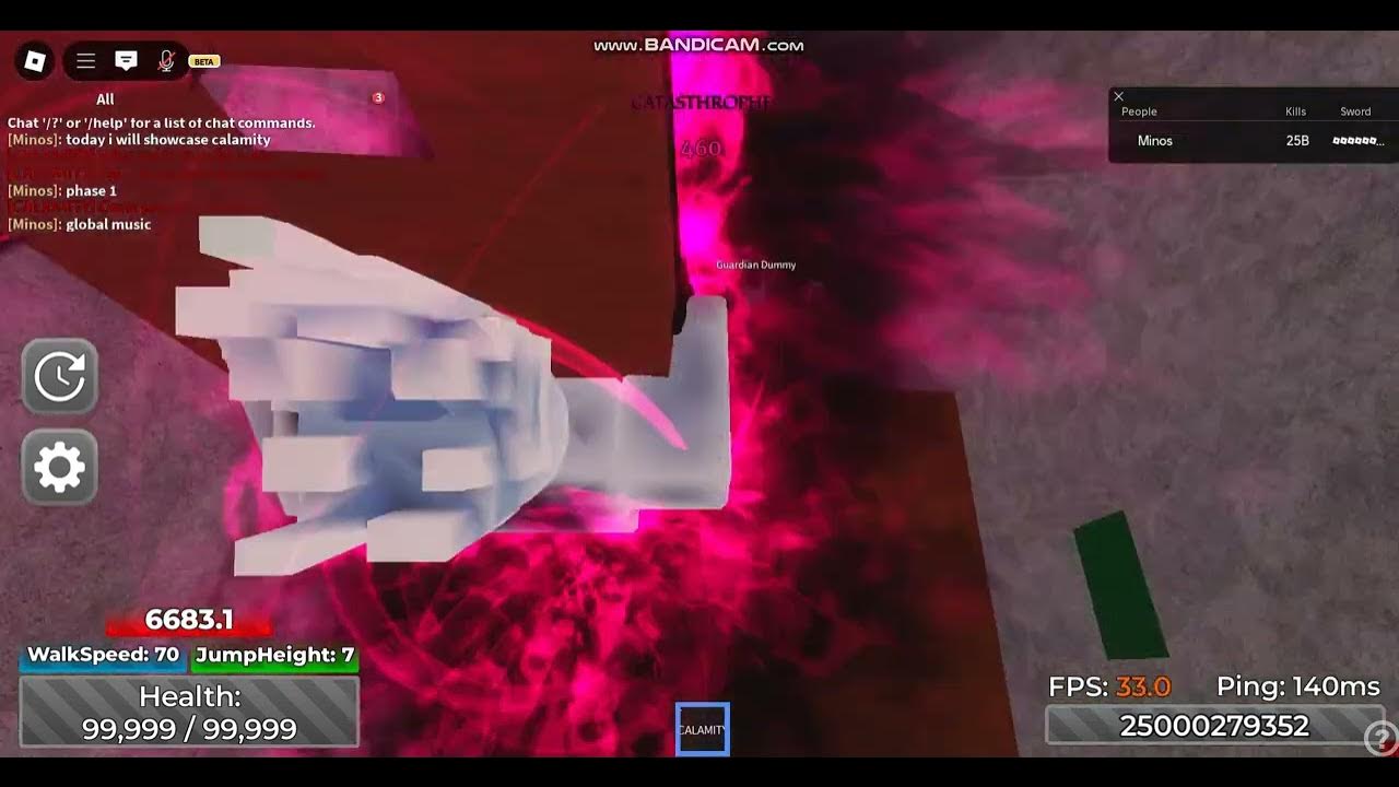 roblox ksfu calamity showcase - YouTube