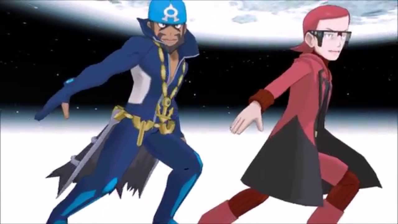 [MMD] Archie and Maxie ★ BAD ROMANCE ★ [POKEMON ORAS] - YouTube