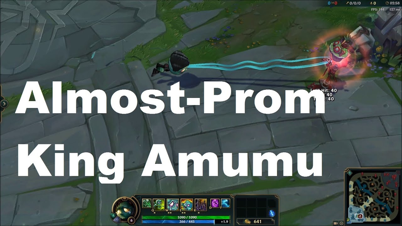 Almost Prom King Amumu Skin Spotlight - League of Legends - YouTube