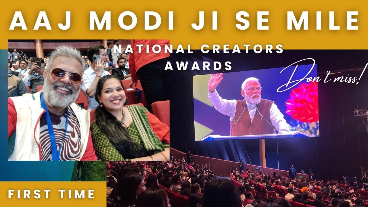 PM Narendra Modi Live | National Creators Awards 2024 | @NarendraModi # ...