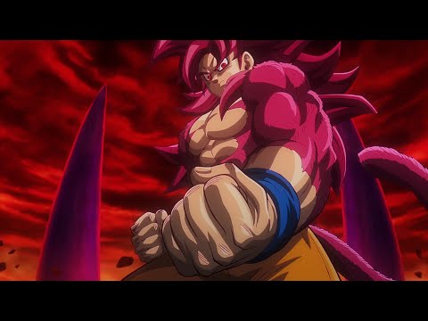 Goku Goes Super Saiyan 4 (Adult) English Dub