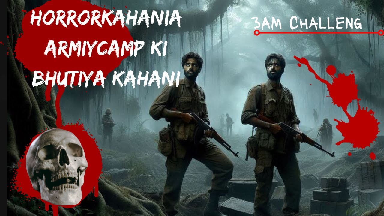 "Army kaimp ke jangal ka bhayaanak raat | sachchee daraavanee kahaanee ...