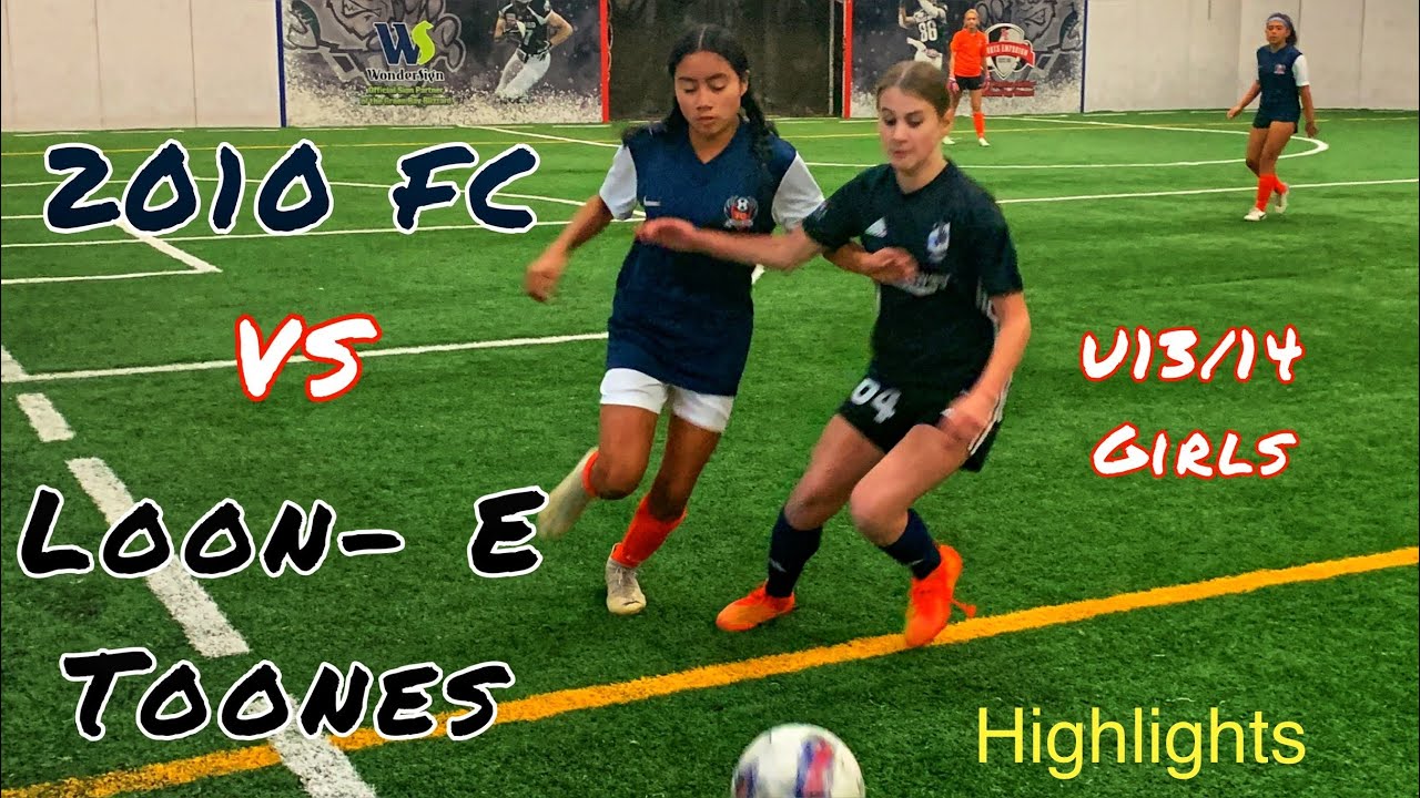 Highlights U13/14 Girls Indoor Soccer 2010 FC vs Loon-E Toones at ...