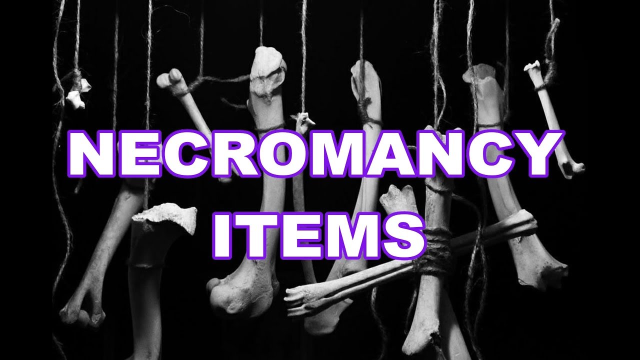 Pathfinder Necromancer Items - YouTube