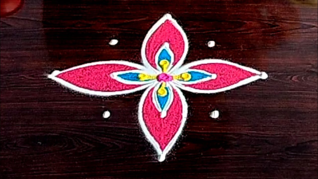 Friday Rangoli Designs 🌹 Friday Muggulu 🌹 Sukruvaram Muggulu 🌹 Simple ...
