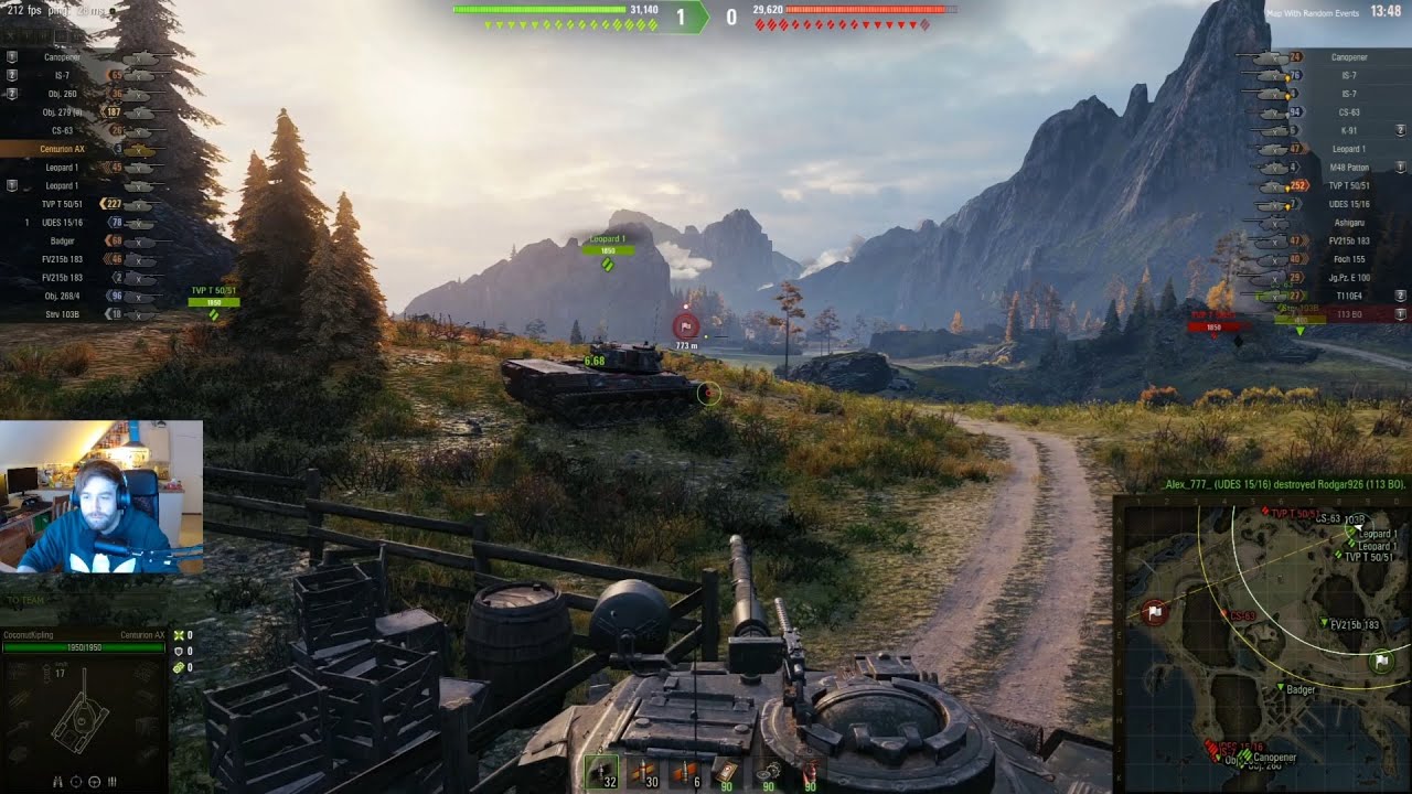 Centurion AX & Commander Operative Quickybaby in World of Tanks - YouTube