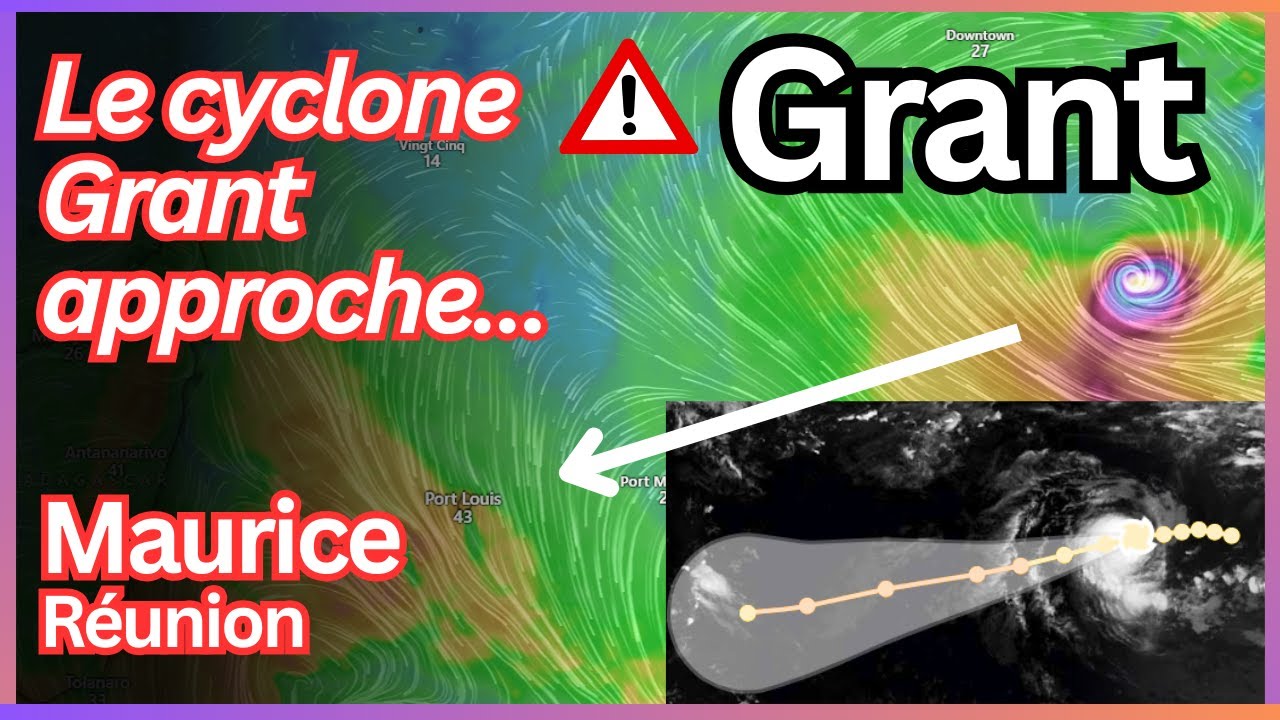 Le cyclone Grant approche…| 29 décembre 2025 - YouTube