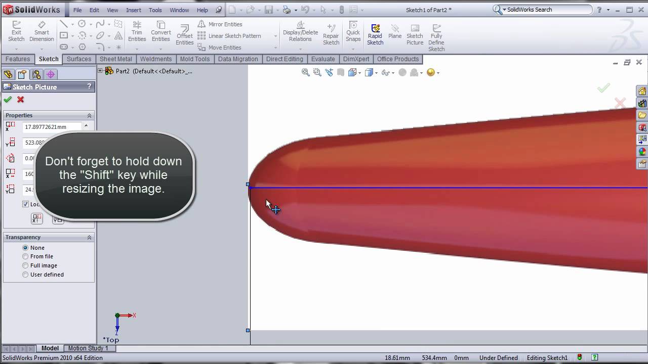 Making of Marker Pen - Importing Images in Solidworks - YouTube