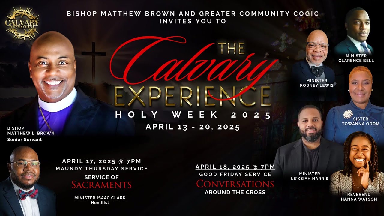 Conversation Around the Cross @ Greater Community COGIC - YouTube