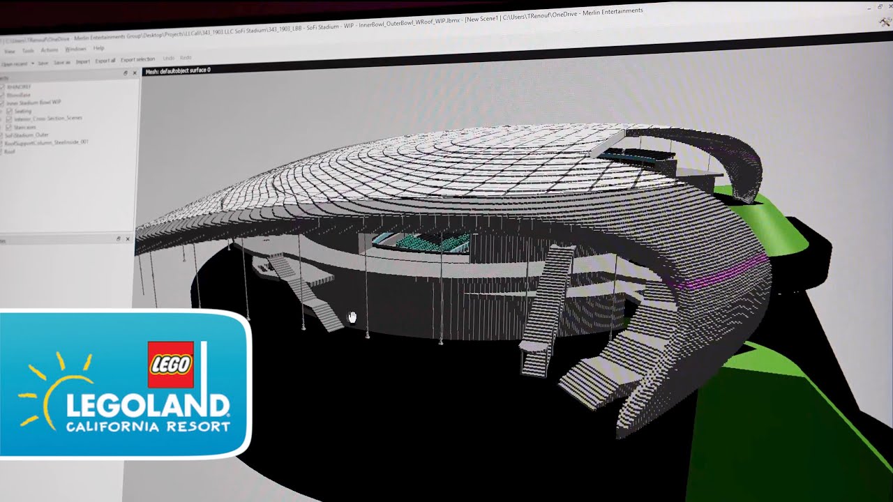 LEGO® Sofi Stadium Coming to LEGOLAND® California Resort - YouTube