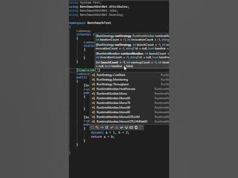 C# Performance Optimization : dynamic Keyword Benchmark #csharp #programming #dotnet - YouTube