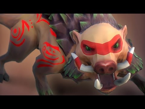 Wild Boar animations - Beastmaster - Dota 2 - YouTube