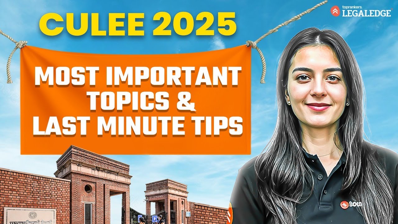 CULEE 2025 | Last Minute Tips & Most Expected Topics for Christ ...