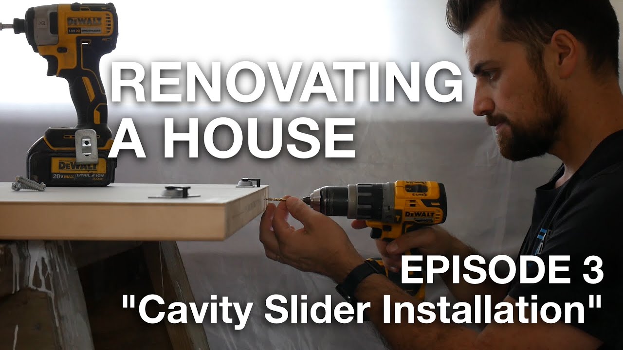 Renovating a House Episode 3 | Cavity Slider Installation | Building ...