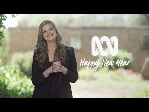ABC-TV - Julia Zemiro Happy New Year Ident #2 (January 2018)