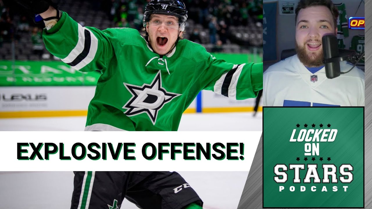 The Dallas Stars Explode for Five Goals in a Weekend Win Over the St ...