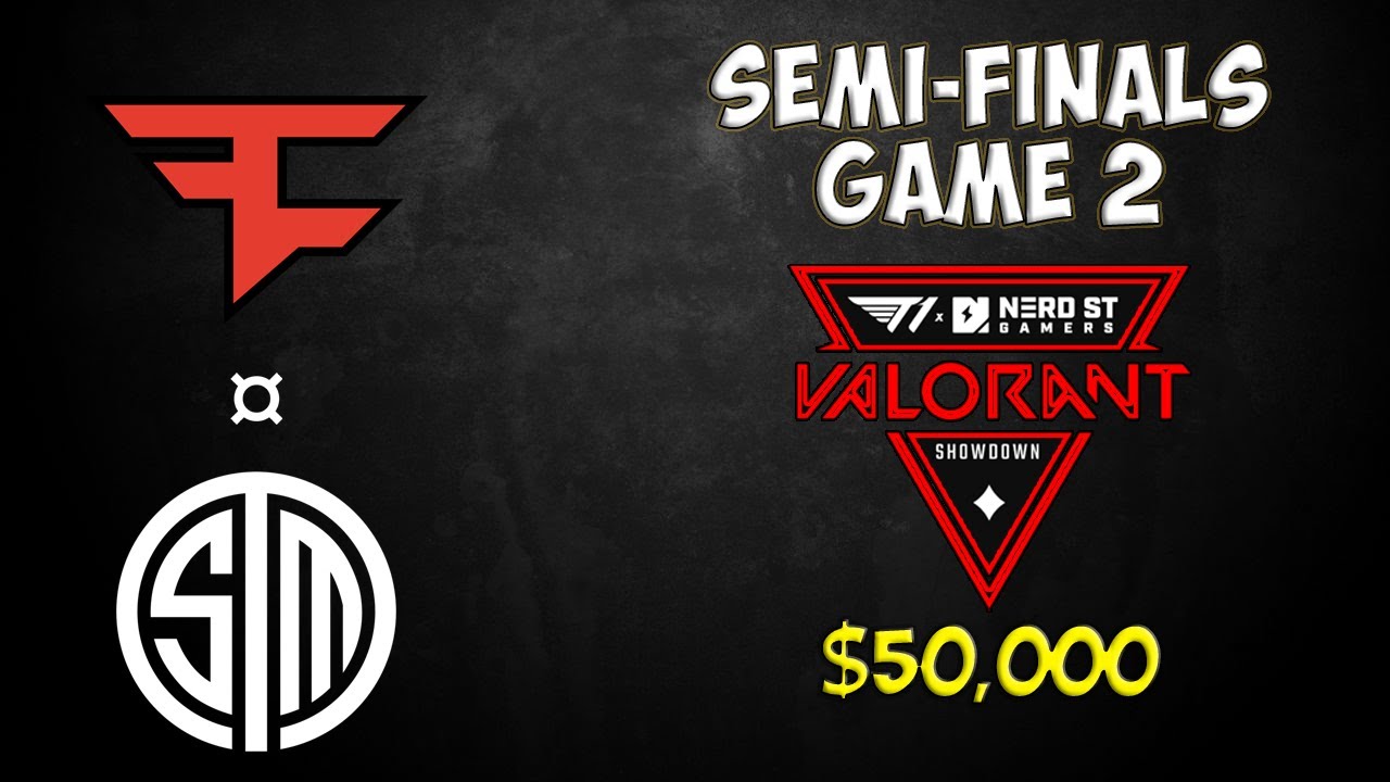 Faze Clan Vs TSM Semi Finals Game 2 | T1 x Nerd Street Gamers ...