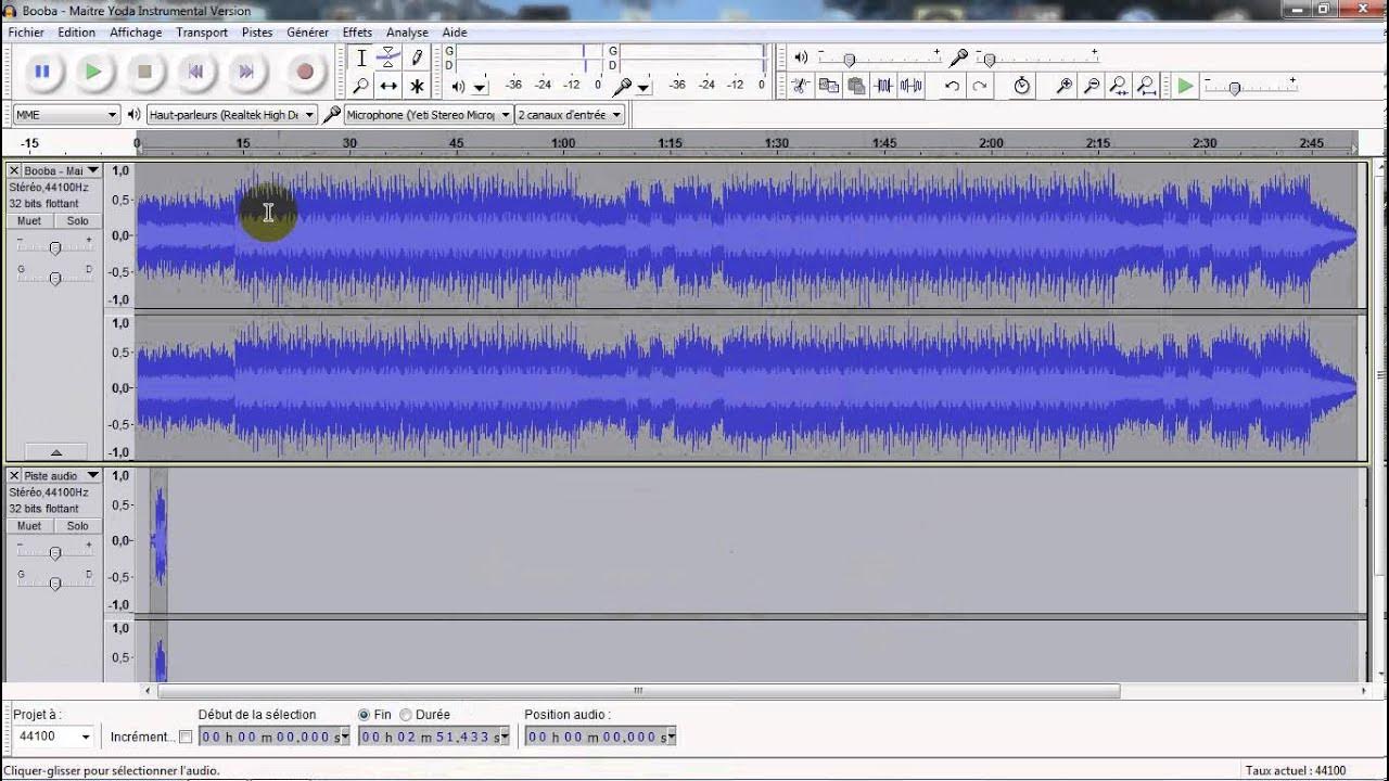 (TUTO)comment se servir d'audacity pour les nuls - YouTube