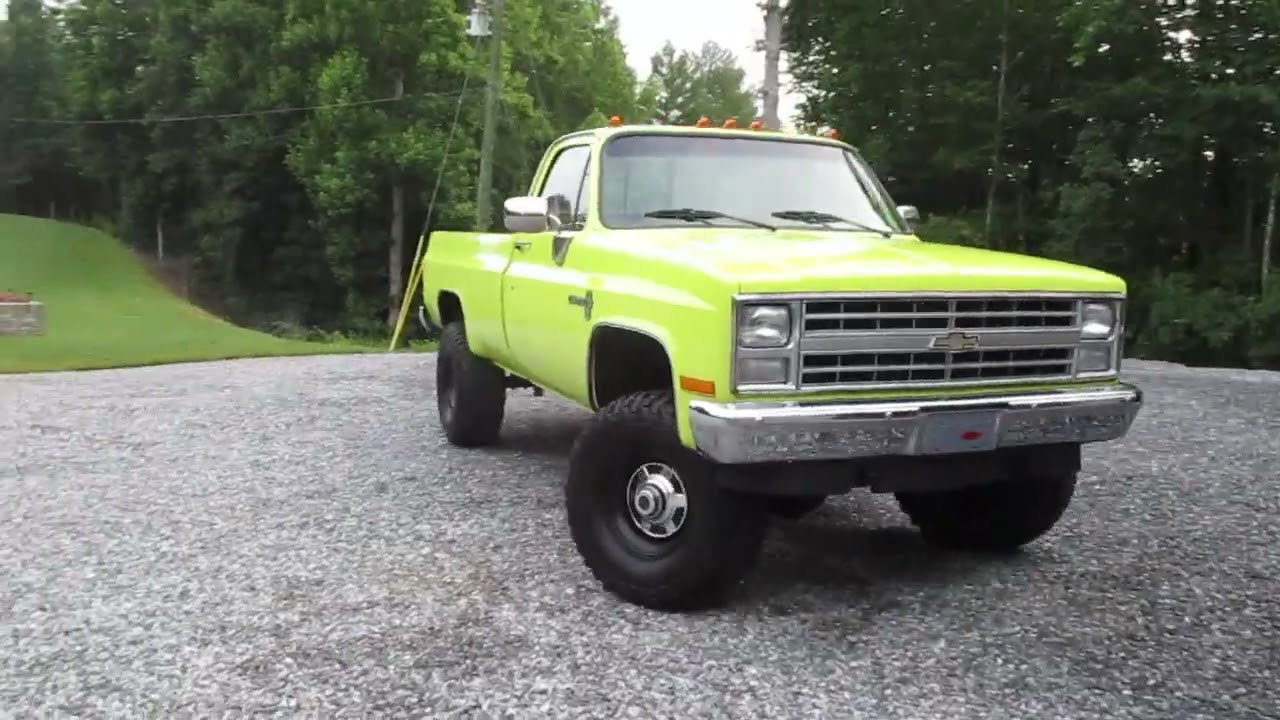 1987 Chevy V30 4x4 4spd (2) - YouTube