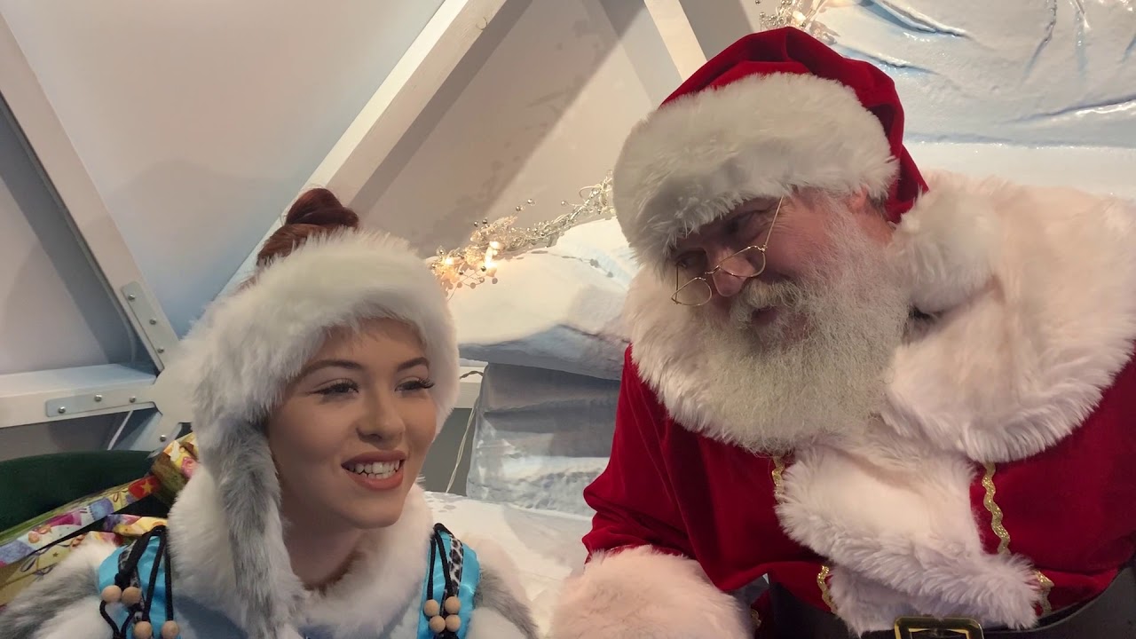 Santa with Buddy the Snow Elf - YouTube