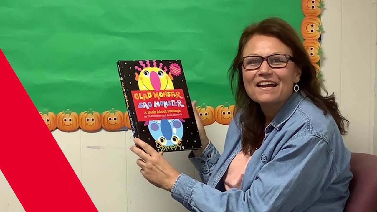 “Glad Monster, Sad Monster” Written and Illustrated by Ed Emberley and ...