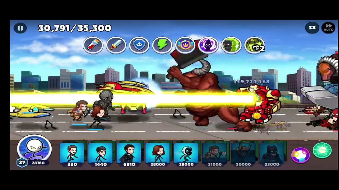 Hero Wars super stickman defense (PVP GameModes - YouTube