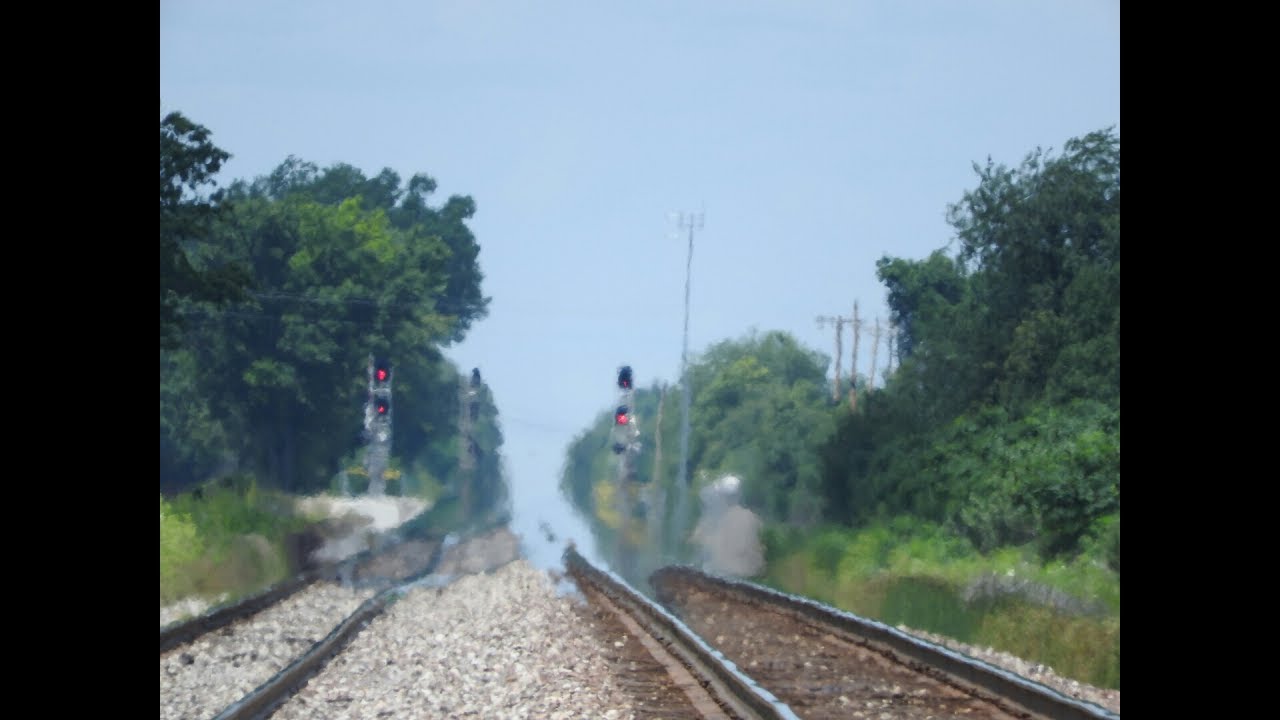Bending train tracks like the towers of lake pontratrain - try it - YouTube