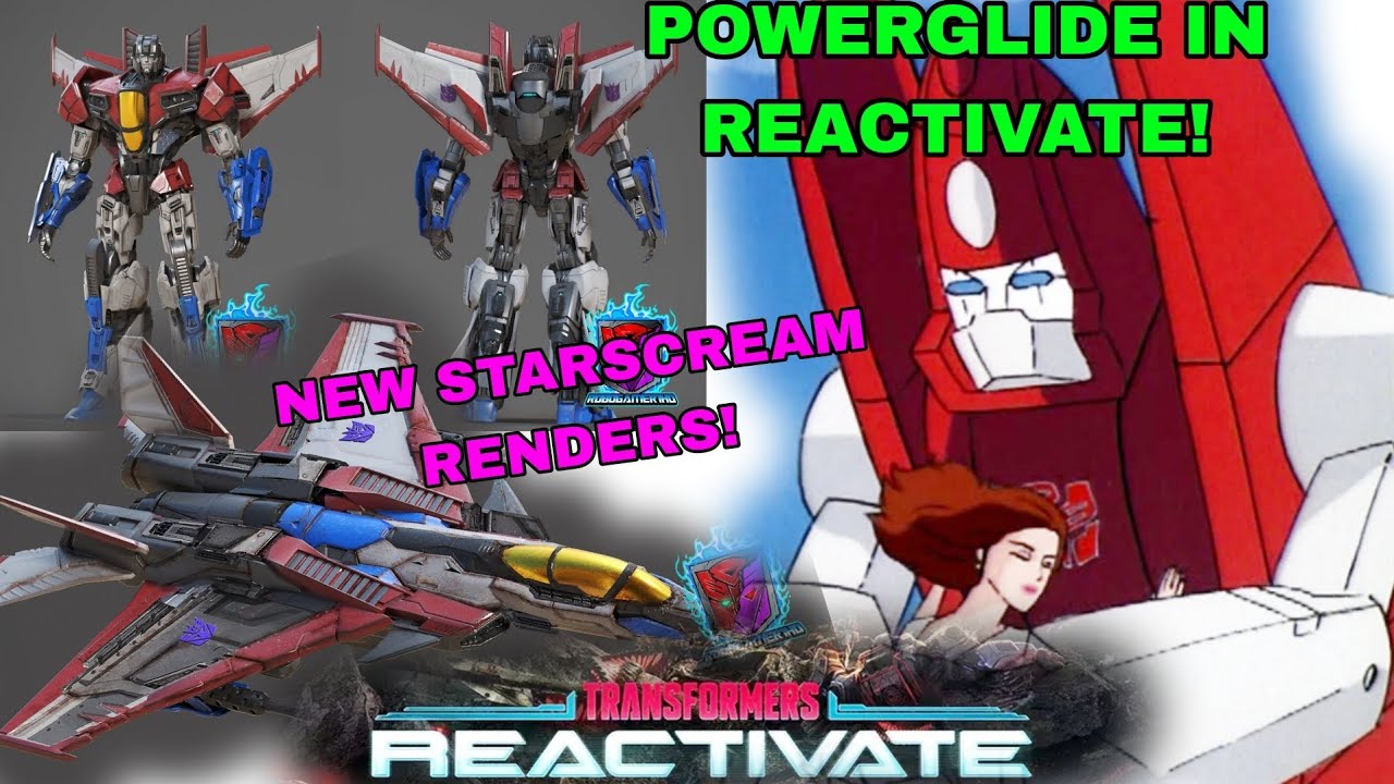 POWERGLIDE CONFIRMED For Transformers Reactivate + NEW LEAKED Starscream Designs!!! - YouTube