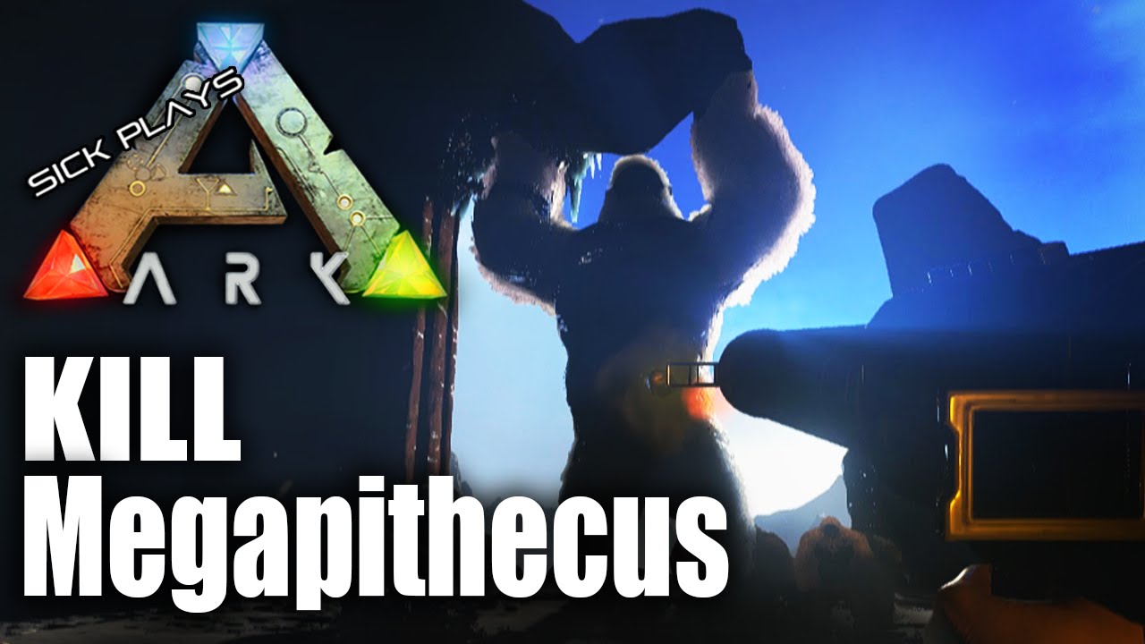 Defeat / Kill Megapithecus - ARK Survival Evolved : Gorilla Flag ...