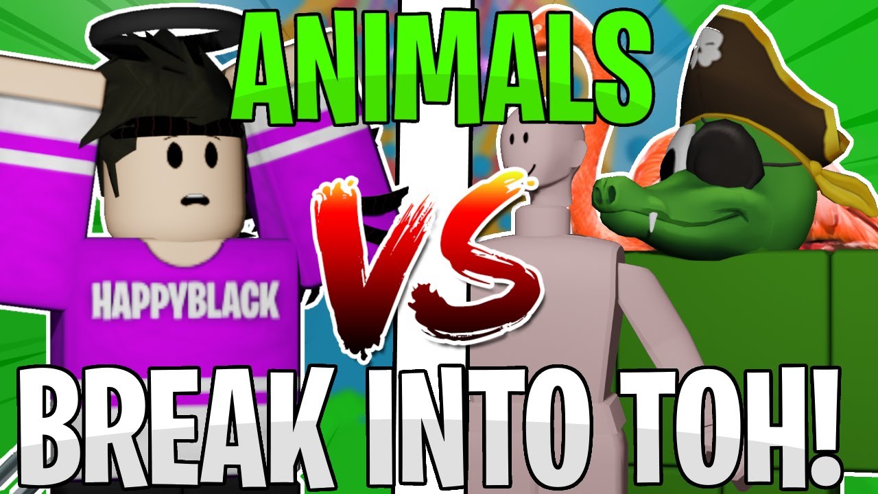 Animals Break Into TOWER OF HELL! Ft.ByCable! [ROBLOX!] - YouTube