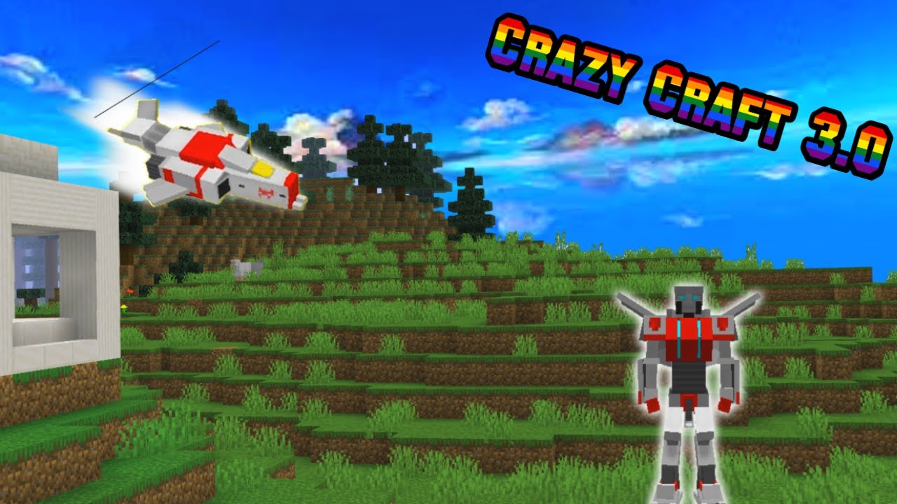 Becoming A Transformer! | Minecraft Crazy Craft 3.0 Ep:4 - YouTube