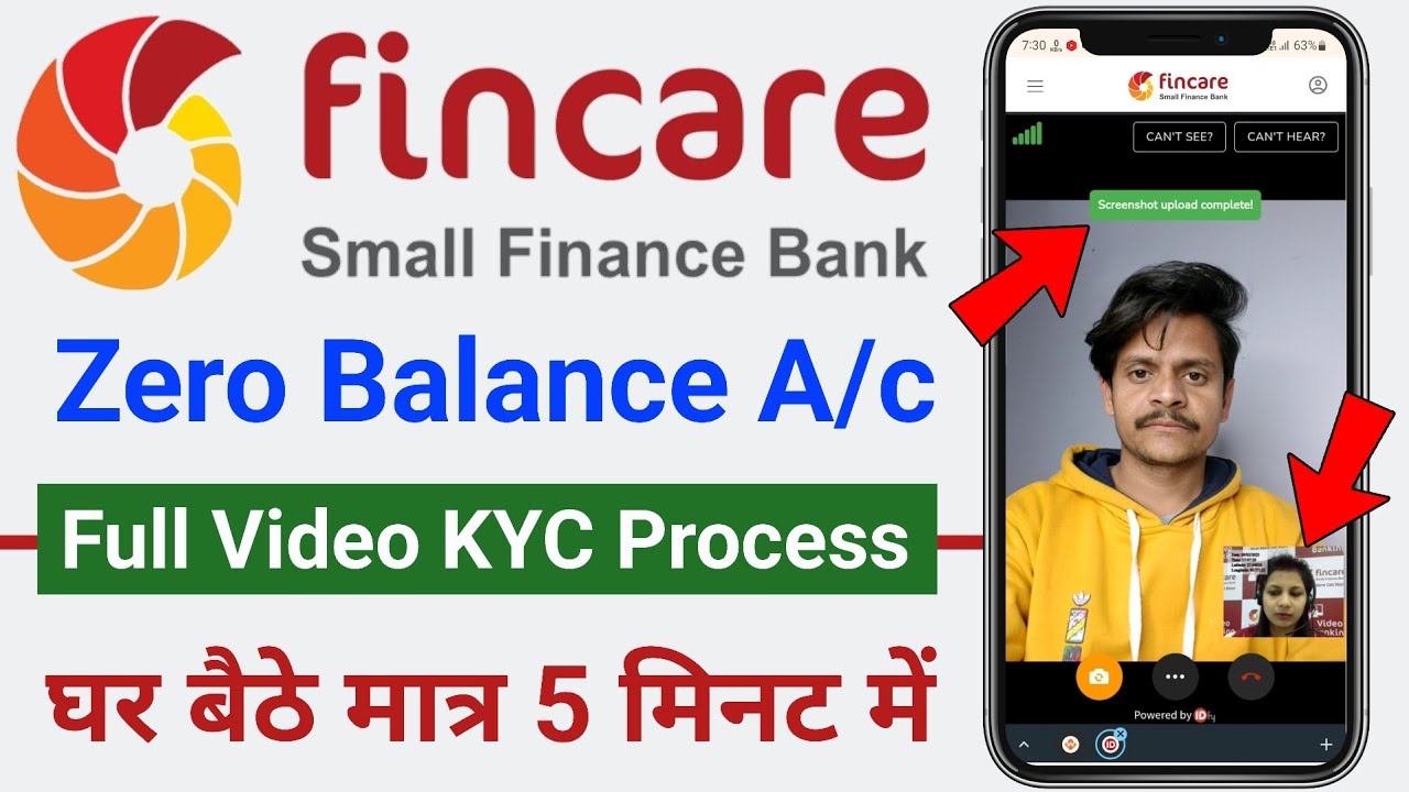 fincare small finance bank video kyc kaise kare | fincare bank kyc ...