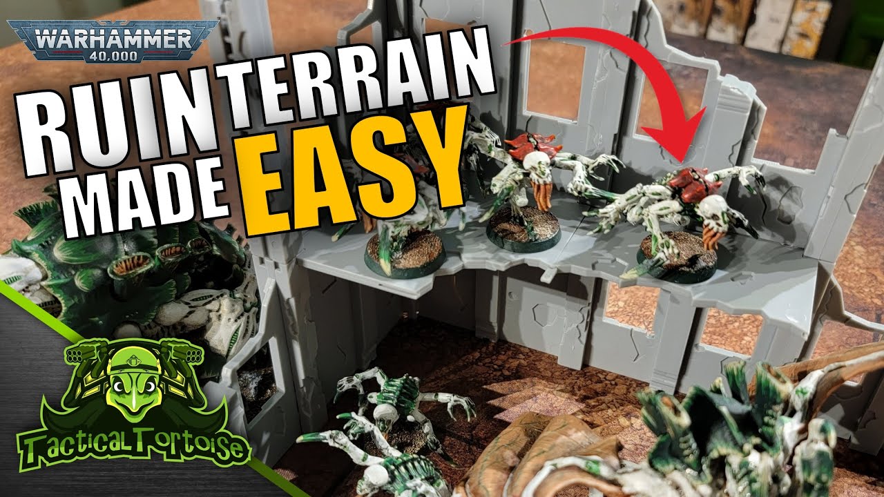 Make The PERFECT Ruin Terrain for Warhammer 40k | Snot Goblin Gaming ...