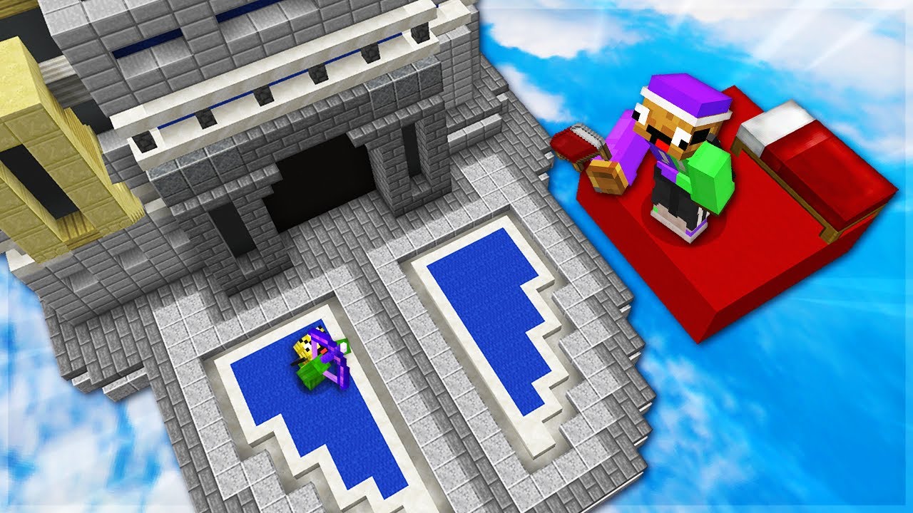 The Bed SKYBASE in Bedwars - YouTube