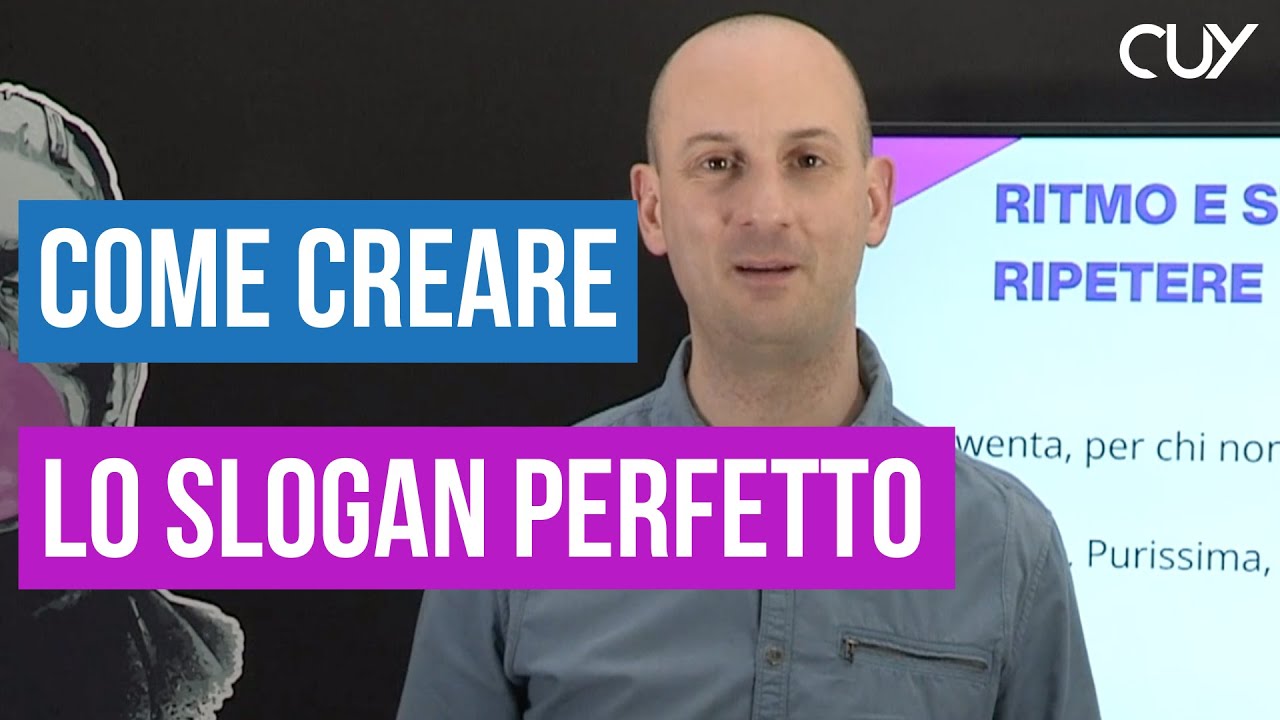 Copywriting – Come creare lo slogan perfetto - YouTube